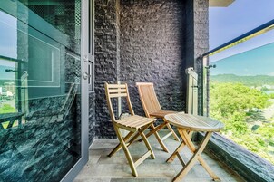 Quarto casal luxo, sacada | Sacada