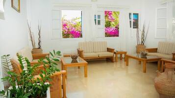 Sala de estar do lobby