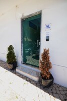 Entrada do alojamento