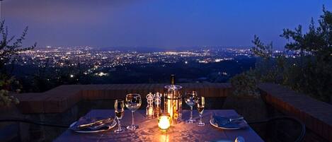 Refeições ao ar livre