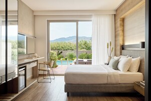 Quarto Clássico, acesso à piscina | Minibar, cofre no quarto, secretária 