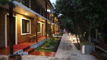 Quarto quádruplo luxo | Terraço/pátio
