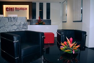 Sala de estar do lobby