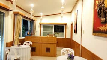 Sala de estar do lobby
