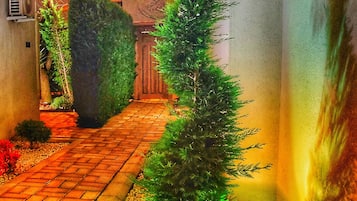Entrada do alojamento