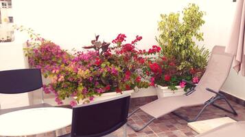 Quarto Duplo Deluxe, terraço | Terraço/pátio interior