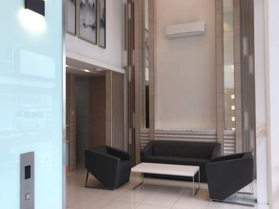 Sala de estar do lobby