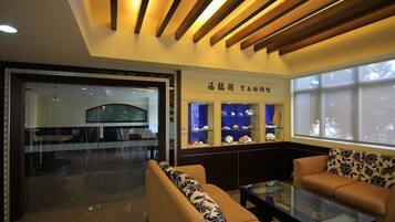 Sala de estar do lobby