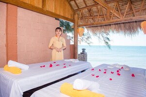 Massagens com pedras quentes, massagens musculares profundas