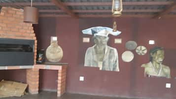 Área para churrascos e piqueniques