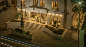 Entrada do alojamento