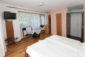 Wi-fi grátis, roupa de cama fornecida 