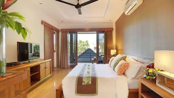 Villa de Luxo, 3 quartos | 3 quartos, cofre no quarto, ferro/tábua de engomar, Wi-fi grátis