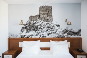 Quarto Duplo Básico | Minibar, cofre no quarto, secretária, quartos insonorizados 