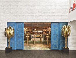 Este bar com adega tradicional 