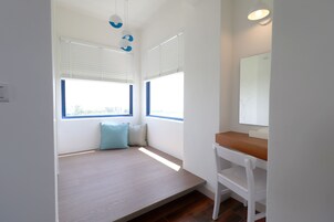 Quarto casal premium, 1 cama King, vista para o oceano | Vista do quarto
