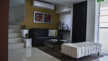 Sala de estar do lobby