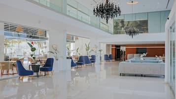 Sala de estar do lobby