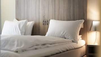 Suite Júnior | 1 quarto, roupa de alta qualidade, camas de colchão pillowtop