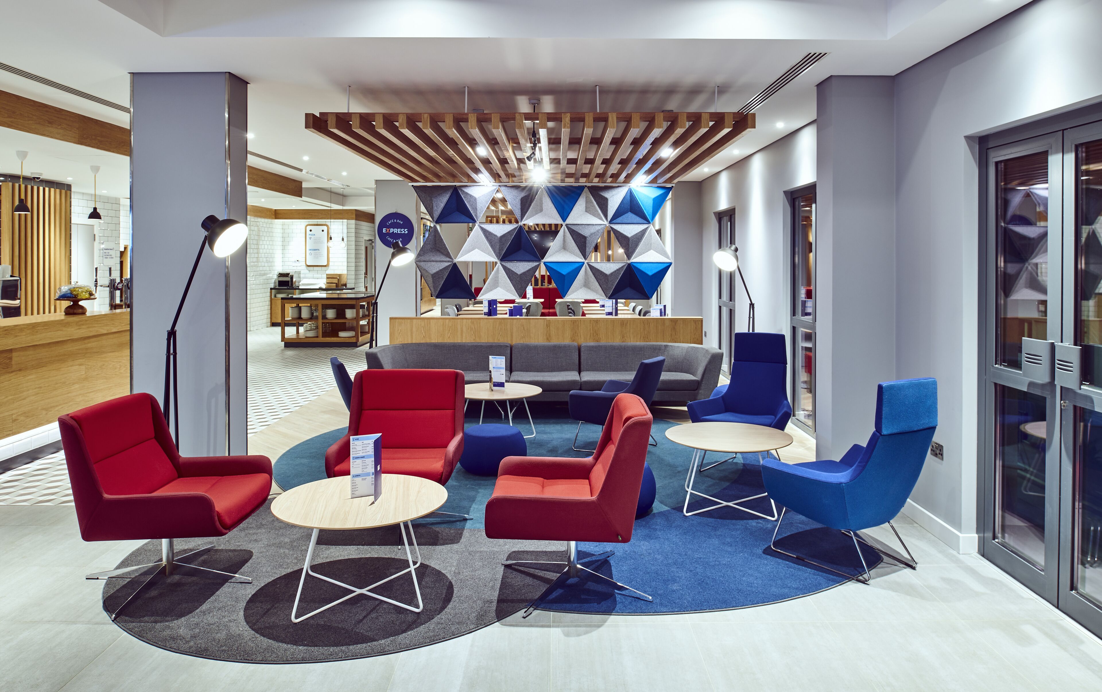 Sala de estar do lobby