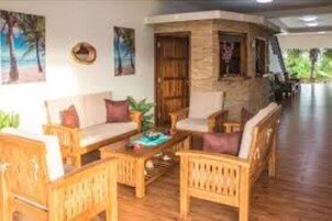 Sala de estar do lobby