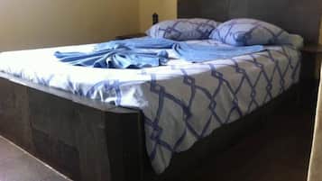 Wi-fi grátis, roupa de cama fornecida