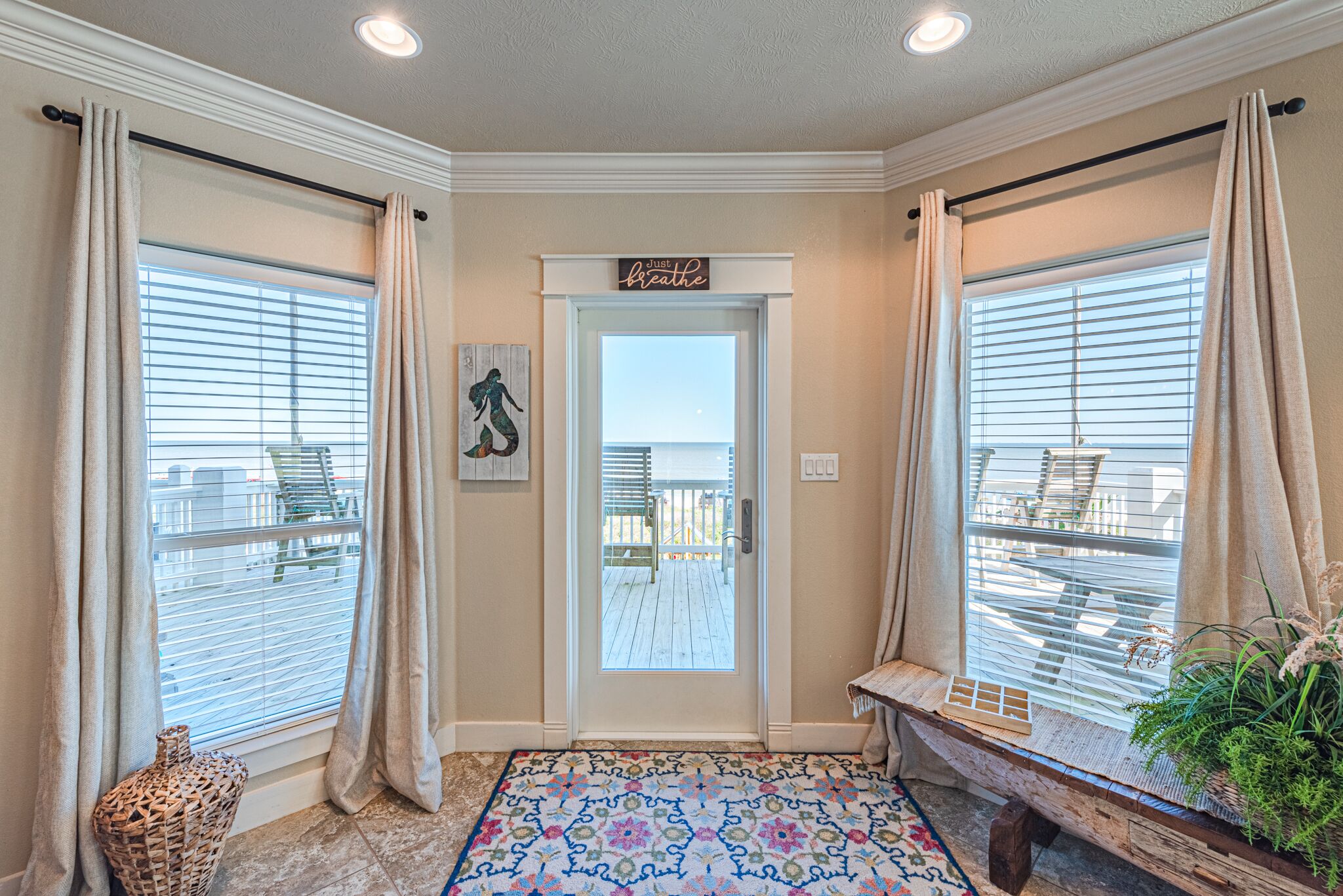 Luxury Beachfront~Ground level Palapas Bar~ Hot Tub ~ private walk over ...