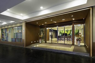 Entrada do alojamento