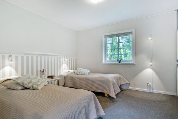 Quarto Twin | Wi-fi grátis, roupa de cama fornecida 