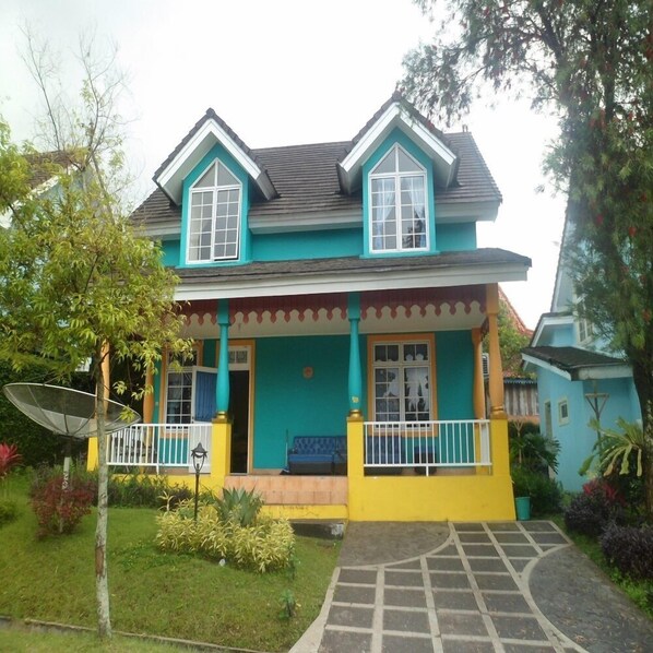 Fachada da propriedade