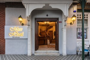 Entrada do alojamento