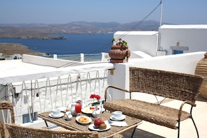 Vista para a praia ou o mar