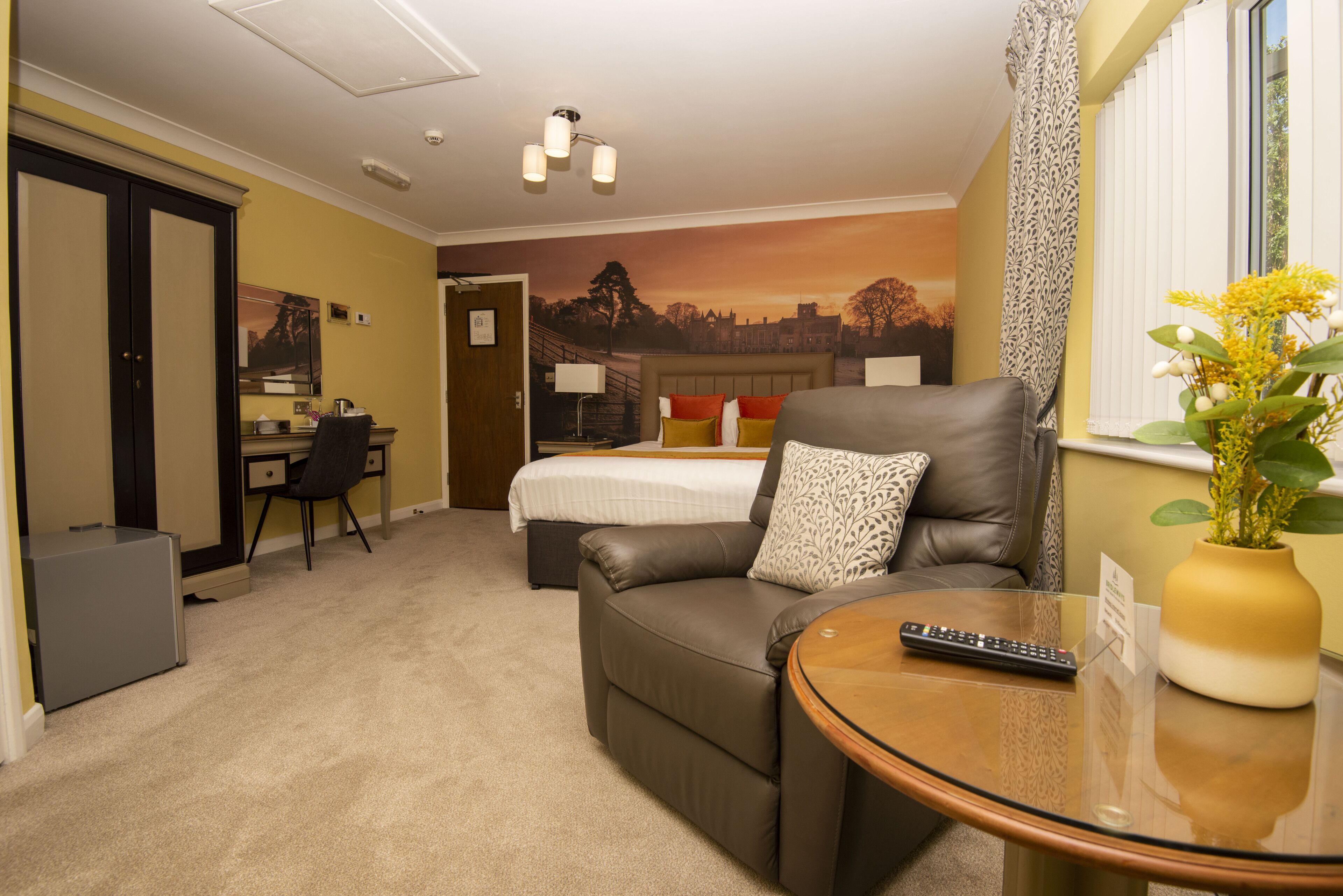 1 quarto, roupa hipoalergénica, com decoração personalizada 