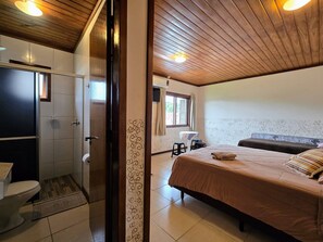 Apartamento | Minibar, Wi-fi grátis, roupa de cama fornecida 