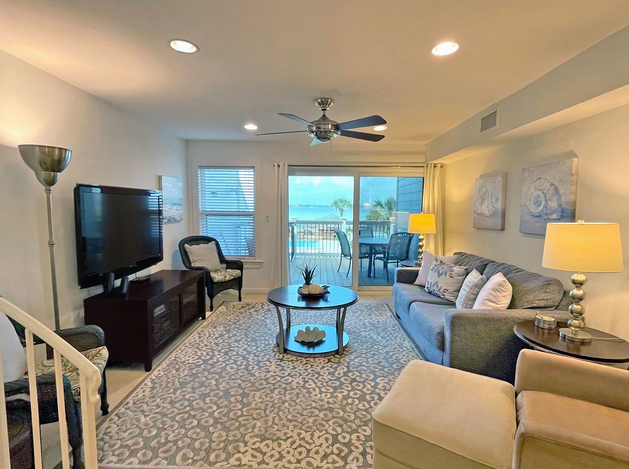 Nicely Appointed Sound Front Town Home At San De Luna #12! - Gulf Breeze, FL