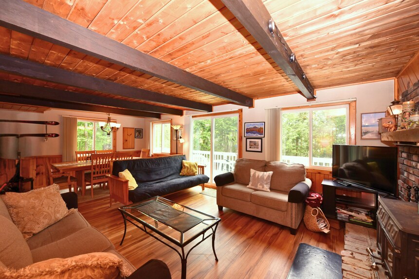 Great Petfriendly Home Walking Distance To Middle Pea Beach W/ Canoe + Kayak - Conway, NH