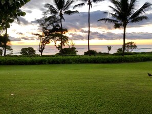 Kaha Lani #121, Oceanfront, Steps to Beach, Sunrise Views from Private ...