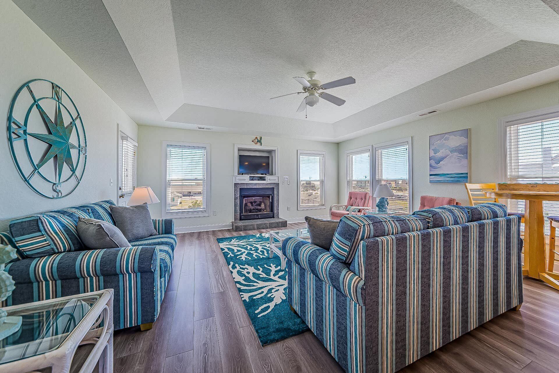 Shell Town  Nags Head Mp 16, Ocean View, 360 Yds To Beach, Pool, Hot Tub, Flex Stays - Nags Head, NC