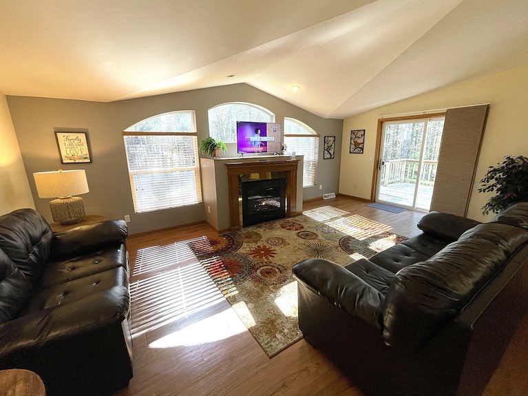 Διαδρομές End @ Spring Brook Resort Creekside εξοχικό σπίτι γραφικές φυσικές απόψεις - Wisconsin Dells