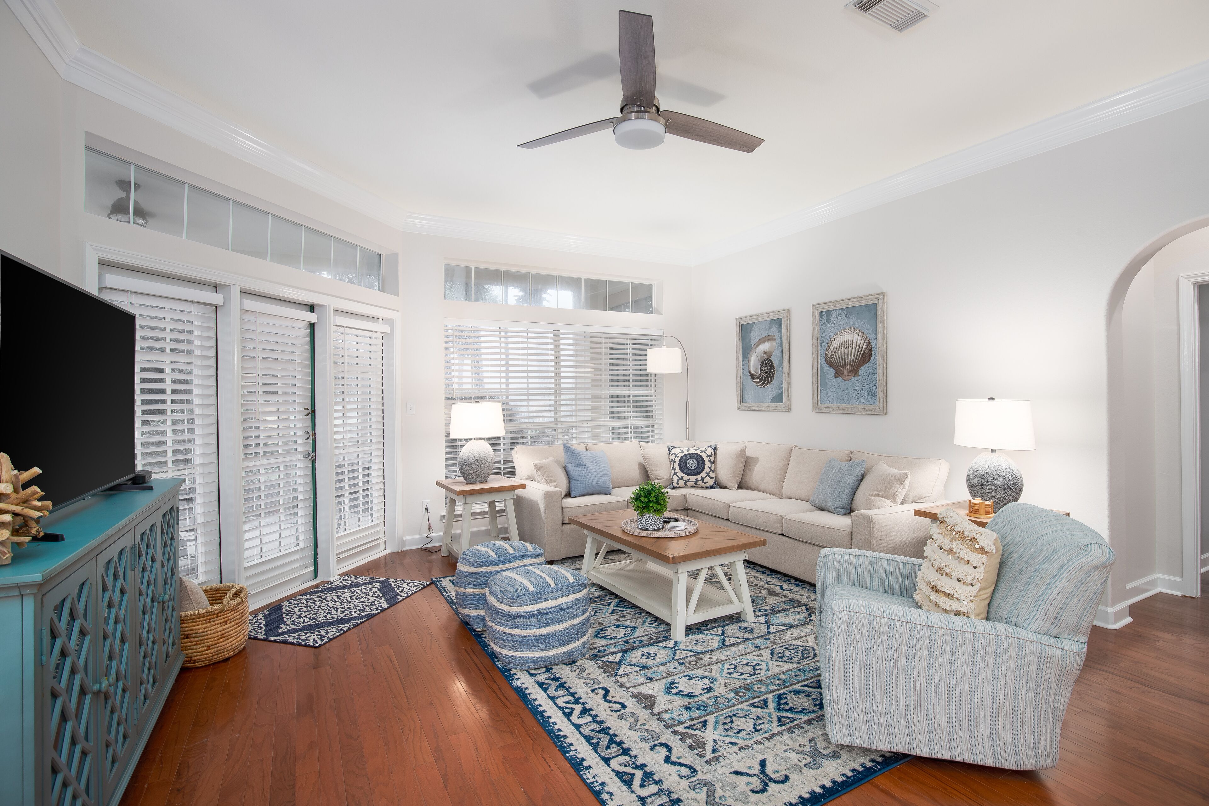 3br Beach Villa Near Pool! New 6-seater Golf Cart, Screened Porch, Beach Tram - Miramar Beach, FL