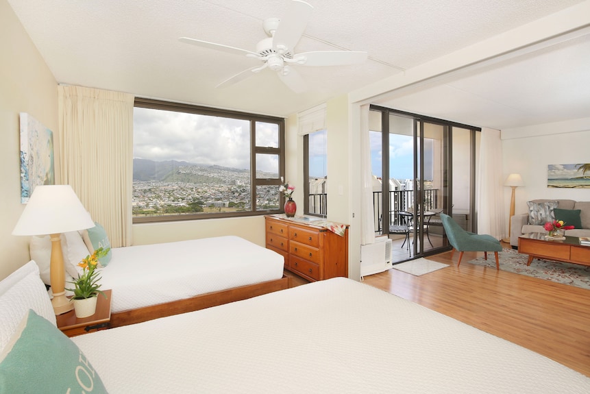 Close To Beach, Ac, Wi-fi, Pool, Parking! Wb2609t2 - 歐胡島