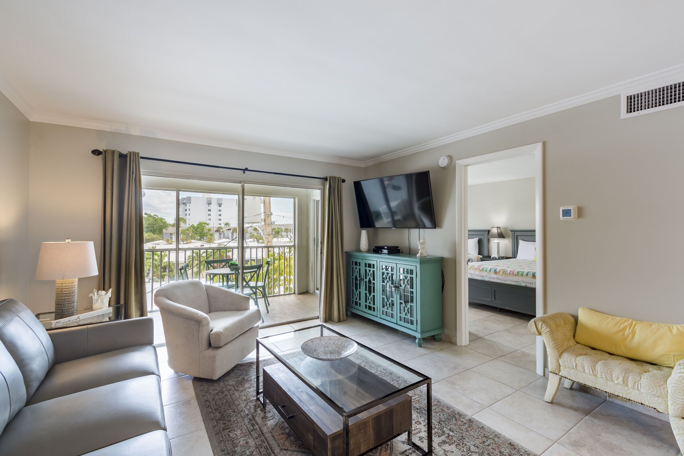 Unit 163-2 Bedroom 2 Bathroom Gulf Side Club Interior Condominium - Siesta Key, FL