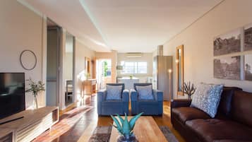 Apartamento Standard, 2 quartos | Sala de estar