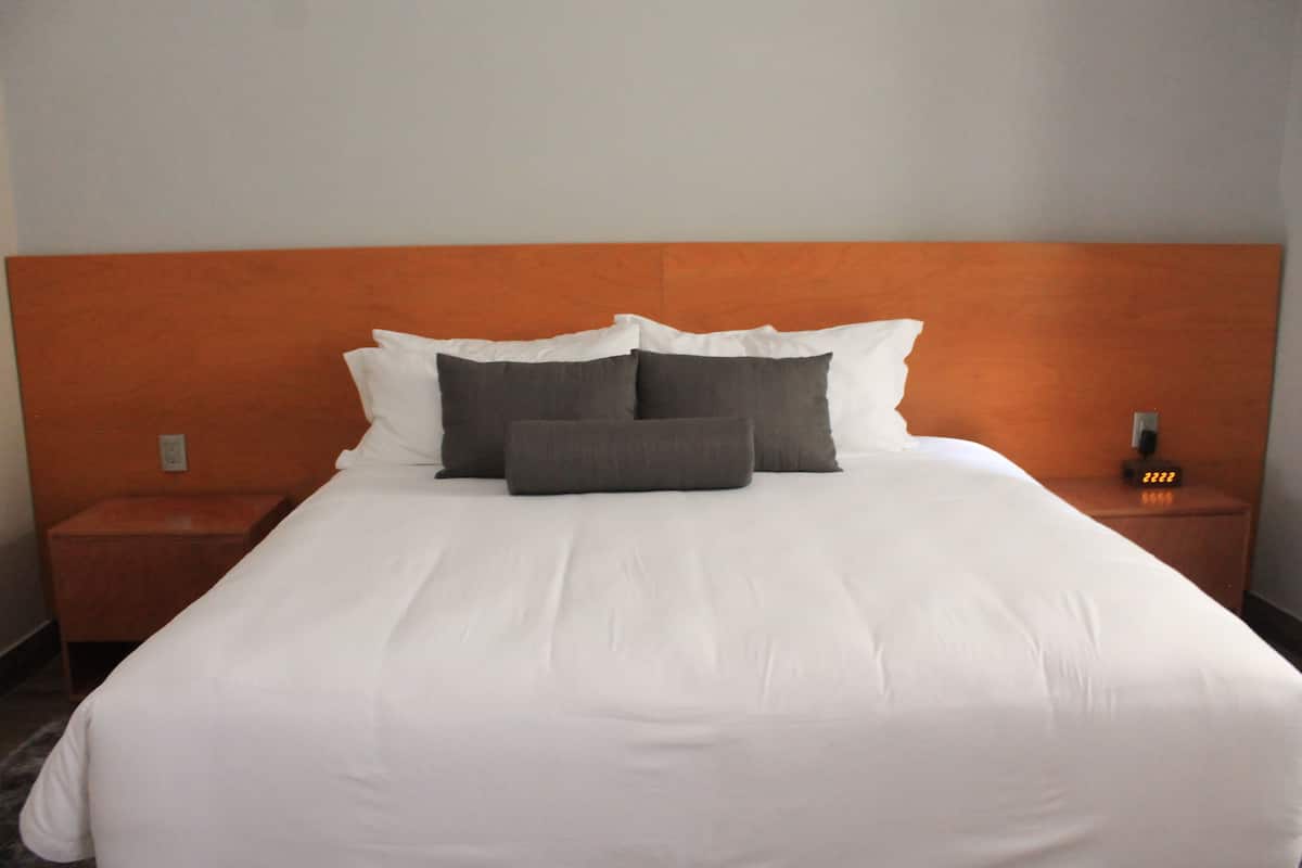 Suite Exclusiva, 1 cama king-size | 1 quarto, lençóis de algodão egípcio, roupa de alta qualidade 
