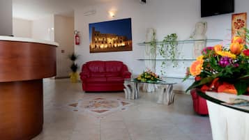 Sala de estar do lobby
