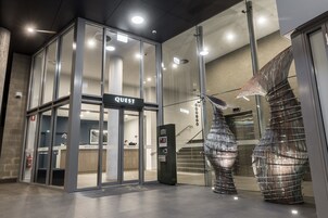 Entrada do alojamento