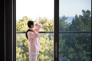 Quarto Duplo Standard, terraço | Cortinas/cortinados opacos, Wi-fi grátis 