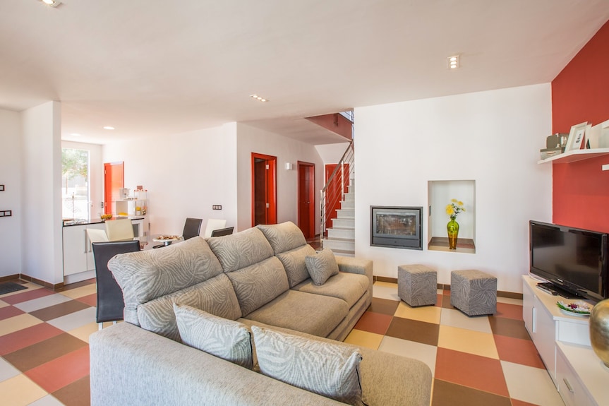 Mosaic - Cosy Chalet With Beatiful Terraces And Porche Near The Sandy Beach. Free Wifi - Sa Ràpita