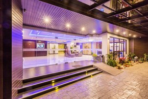 Entrada do alojamento