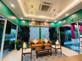 Sala de estar do lobby